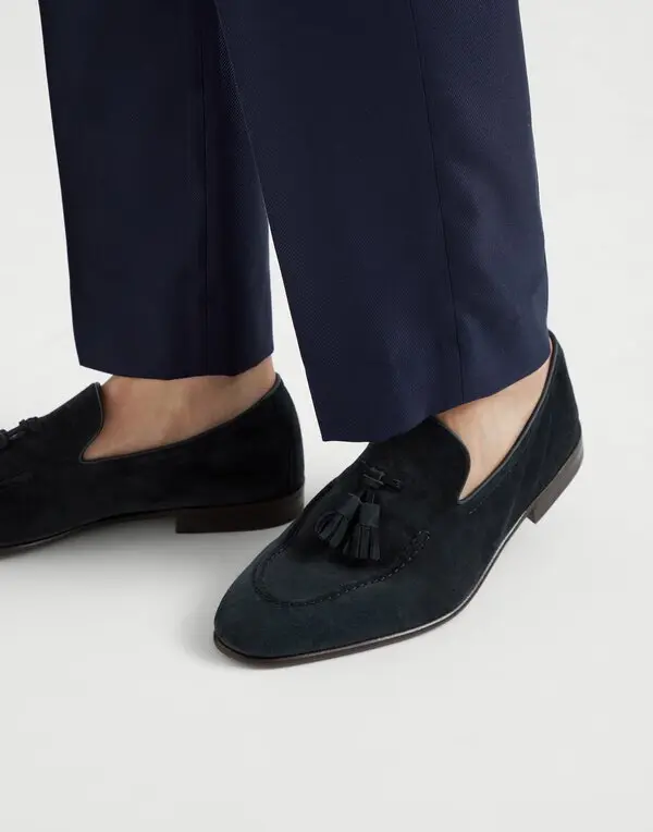 Brunello Cucinelli Fringed Slip-on Loafers