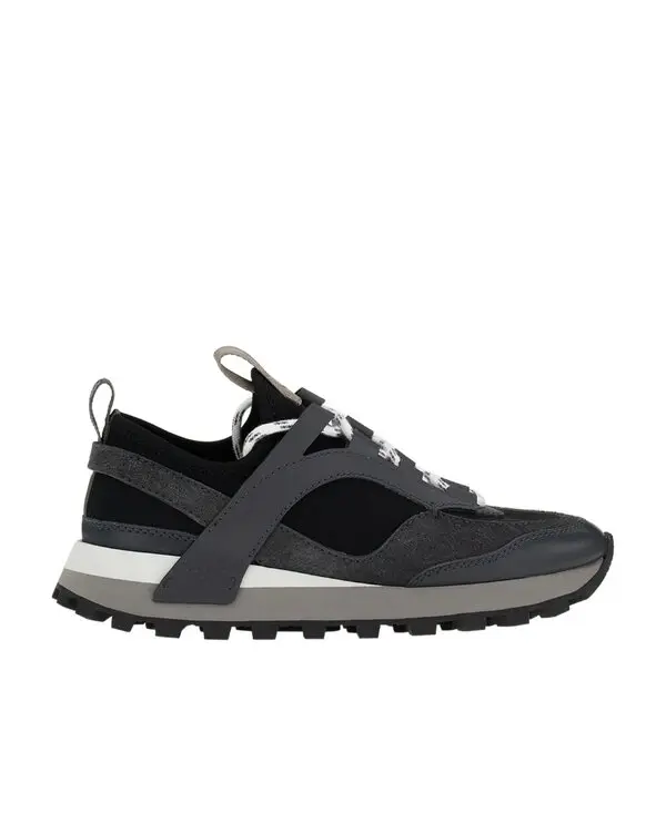 FERRAGAMO Round-toe Lace-up Sneakers