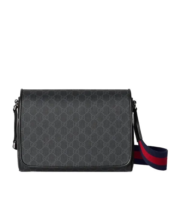 Gucci Gg Medium Crossbody Bag - Black