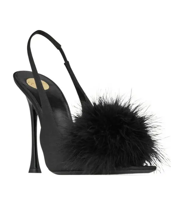 Saint Laurent Paradis Slingback Sandals