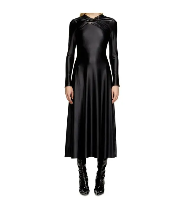 DIESEL® D-iamo Draped Midi Dress