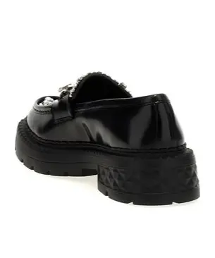 JIMMY CHOO Marlow Embellished Loafers
