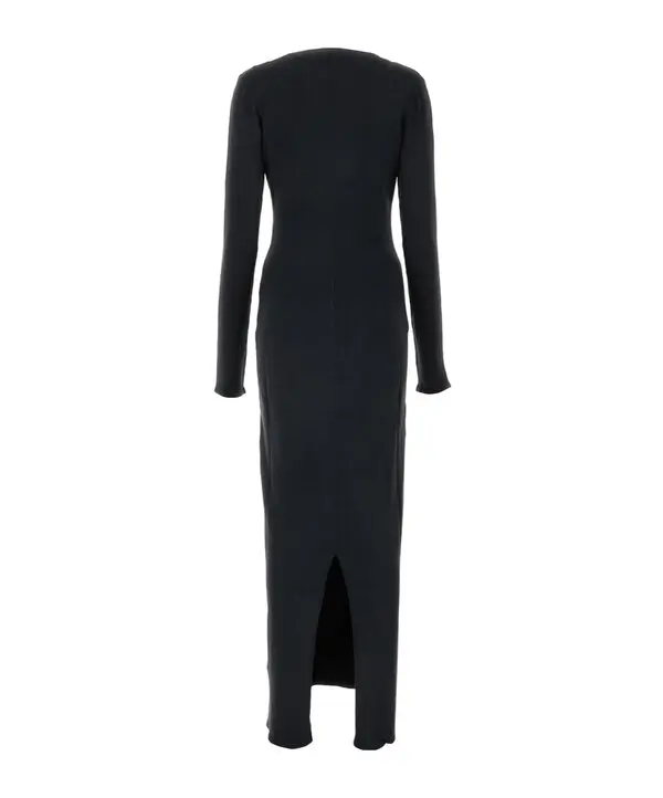 Magda Butrym Cut-out Long-sleeved Maxi Dress
