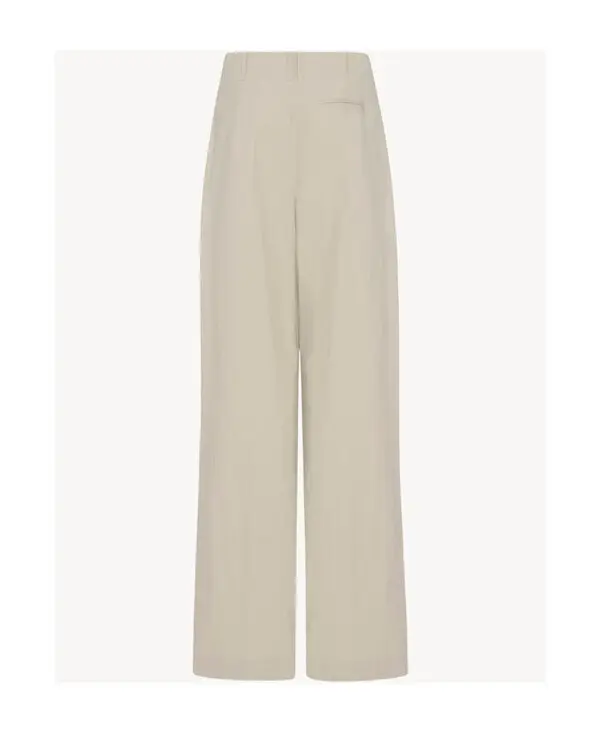 THE ROW Pleated Wide-leg Trousers