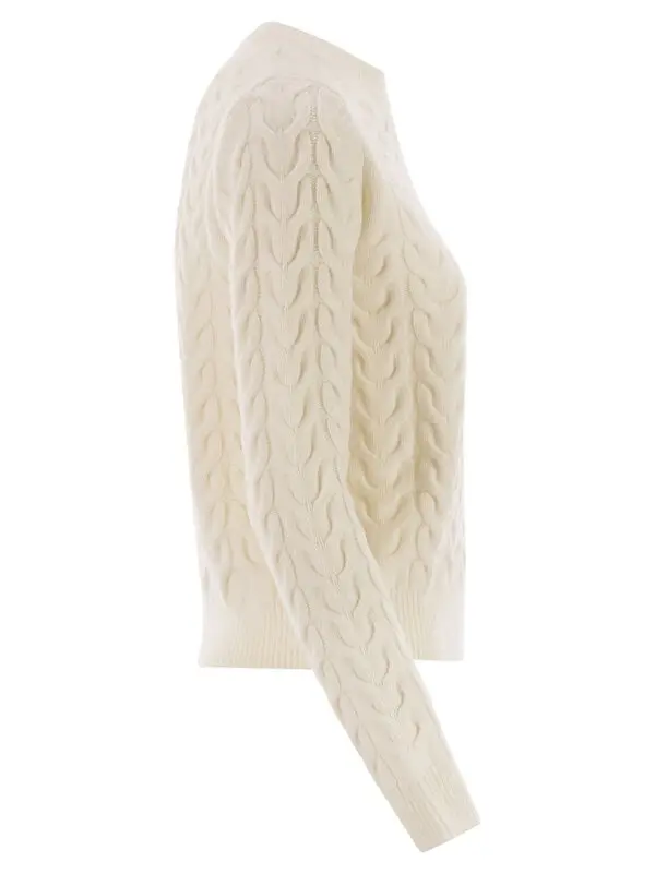 Max Mara Aramis Crewneck Jumper - White