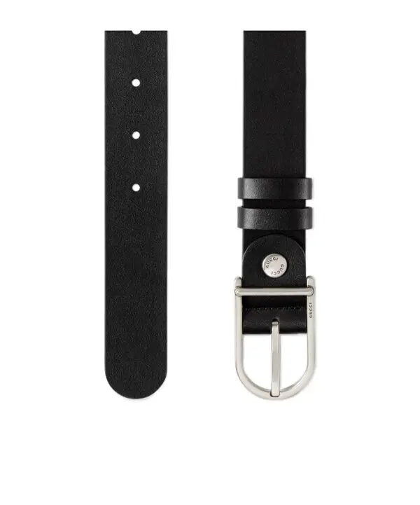 Gucci Embossed Monogram Belt