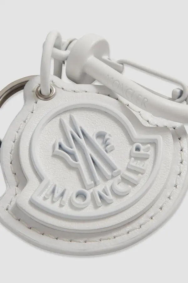 Moncler Logo Patch Keychain