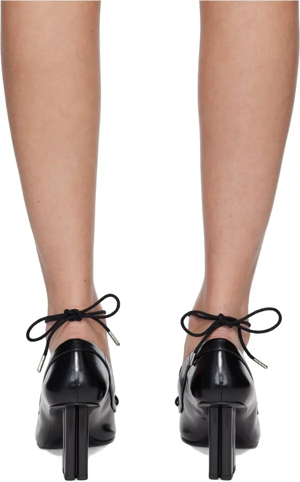 GANNI Lace Up Butterfly High Pump