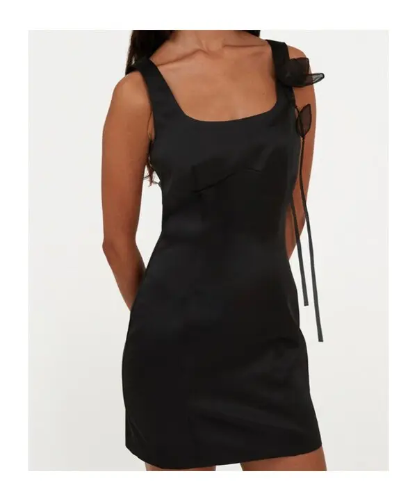 ROTATE BY BIRGER CHRISTENSEN Floral Accent Sheath Dress