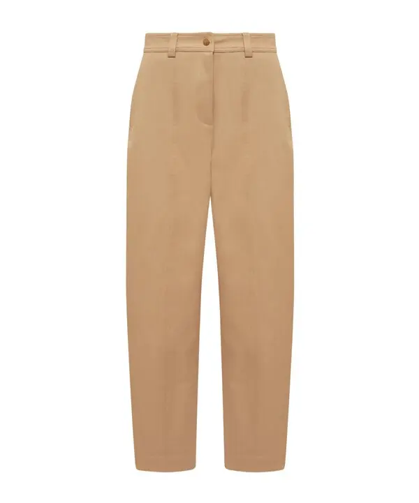 Moncler Straight Leg Gabardine Trousers