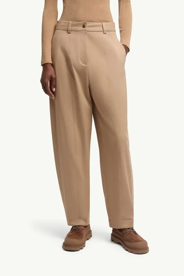 Moncler Straight Leg Gabardine Trousers