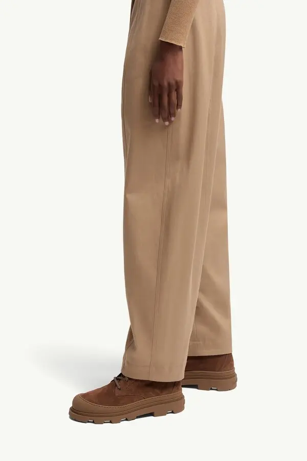 Moncler Straight Leg Gabardine Trousers