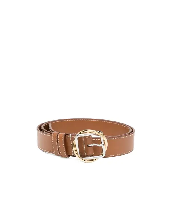 Jacquemus Leather Belt - Brown