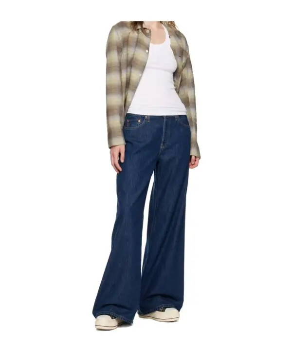 RE/DONE Wide Leg Jeans