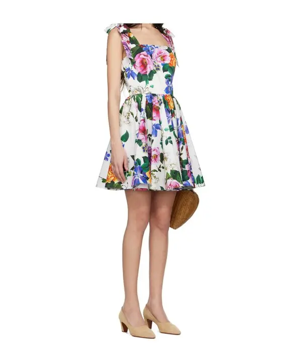Dolce & Gabbana Floral Sleeveless Mini Dress