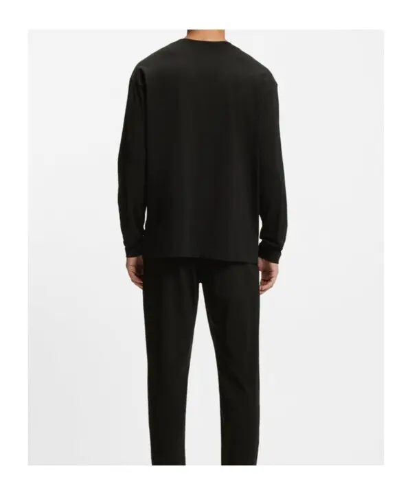 Hugo Boss Stretch-cotton T-shirt With Logo Print