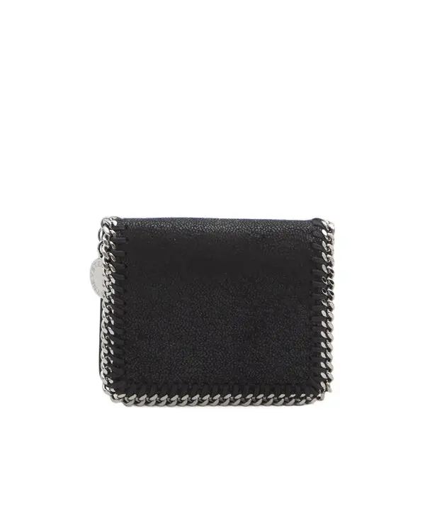 Stella McCartney Falabella Bi-fold Wallet - Black