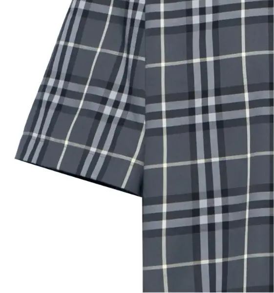 Burberry Short Sleeve Shirt - Dark Gray