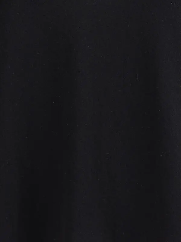 JAMES PERSE Crepe Jersey Oversized Short Sleeve Crew T-shirt - Black