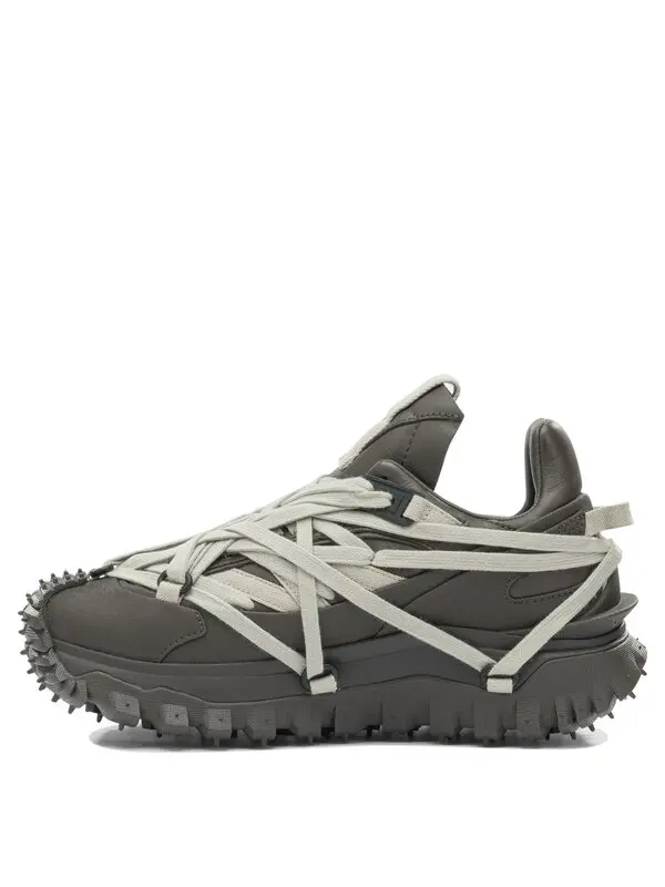 Moncler Trailgrip Megalace Sneakers - Black