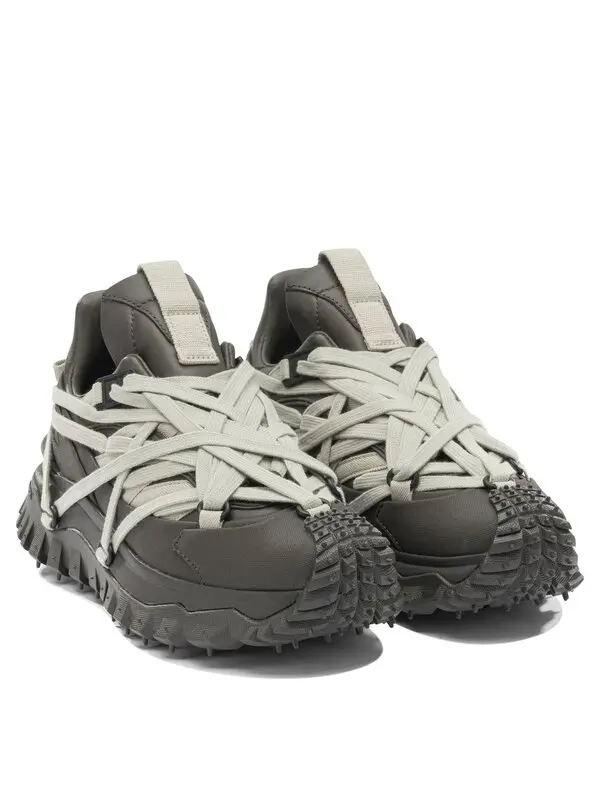 Moncler Trailgrip Megalace Sneakers - Black
