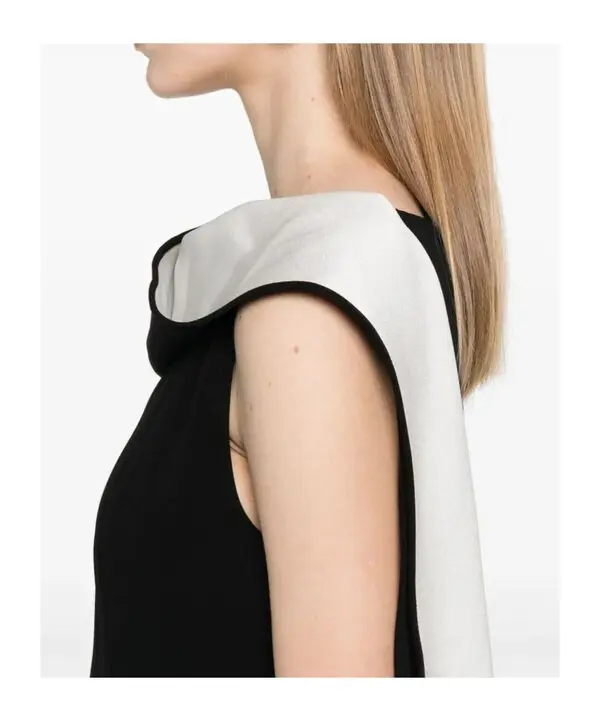 Roland Mouret Satin Crepe Sash Gown