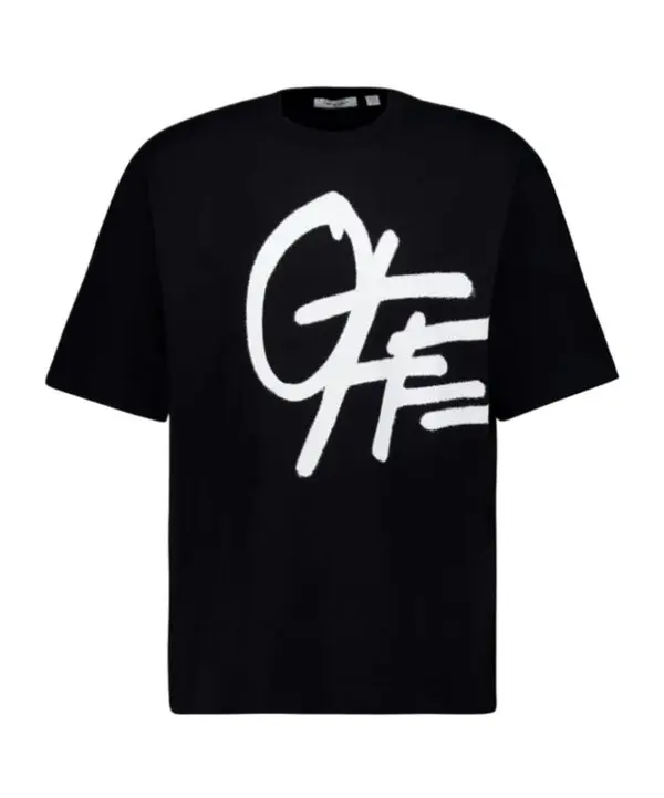 Off-White Spray Logo Skate T-shirt - Black