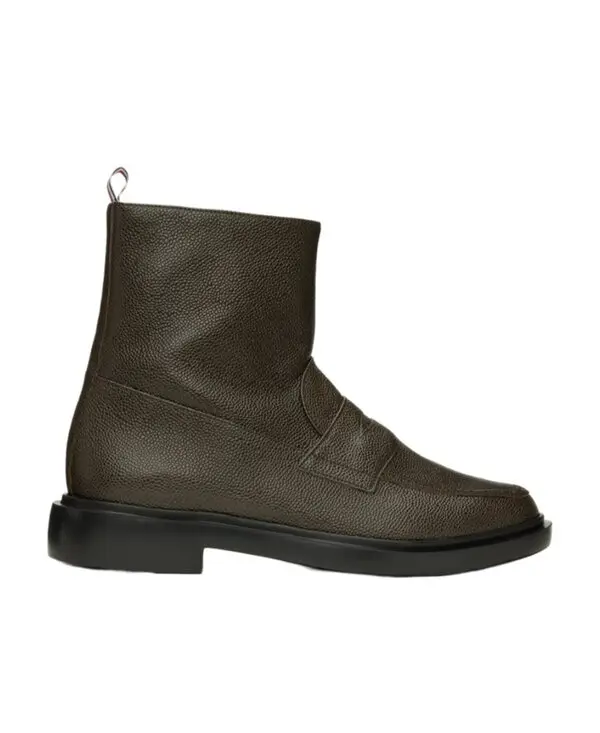 Thom Browne Leather Ankle Boots