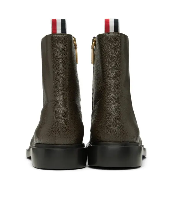 Thom Browne Leather Ankle Boots