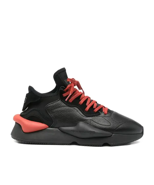 Y3 Kaiwa Low-top Sneakers - Black