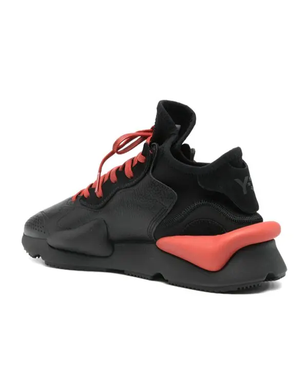 Y3 Kaiwa Low-top Sneakers - Black