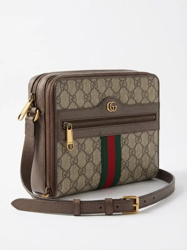 Gucci Ophidia Series Small Backpack - Beige/ebony