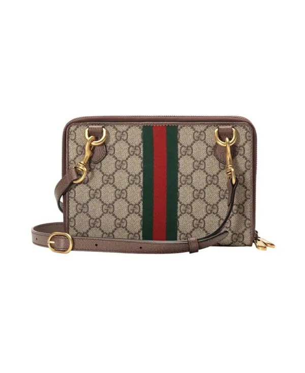 Gucci Ophidia Series Small Backpack - Beige/ebony