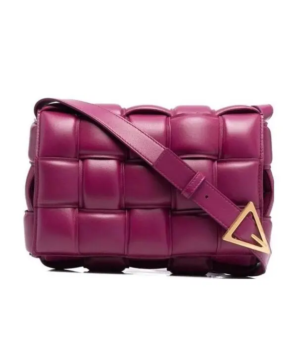 Bottega Veneta Padded Cassette Crossbody Bag - Red
