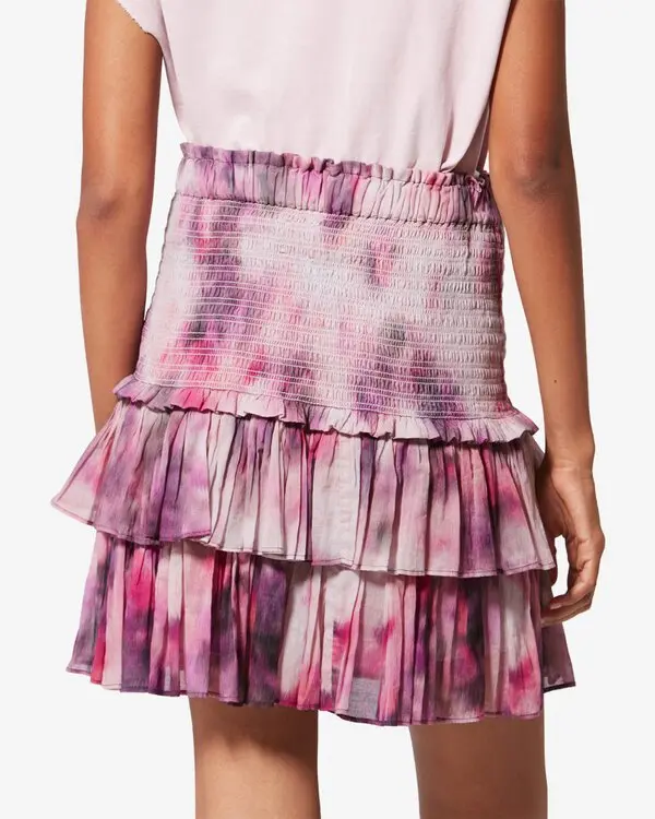 Isabel Marant Étoile Naomi Ruffled Mini Skirt - Pink