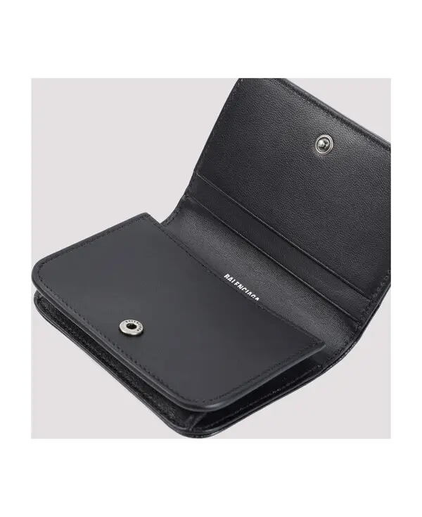 Balenciaga Logo Plaque Wallet