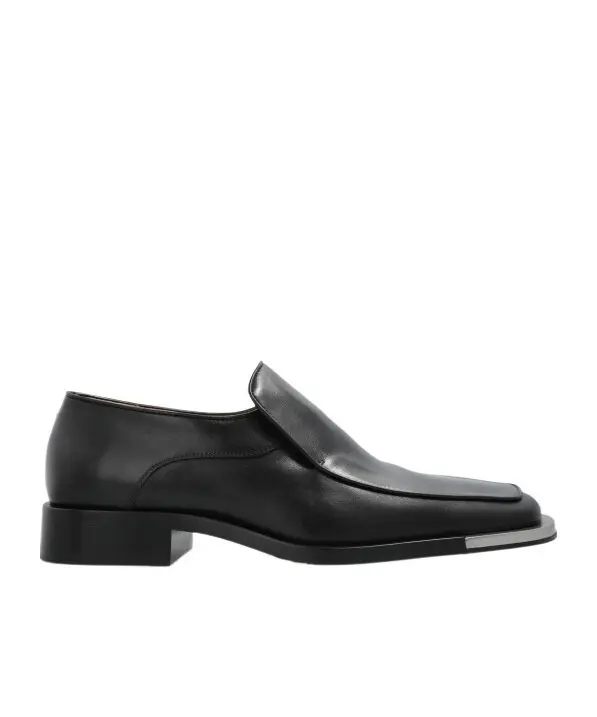 Bottega Veneta Square Toe Slip-on Loafers