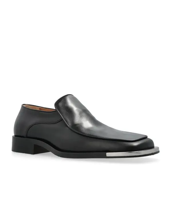 Bottega Veneta Square Toe Slip-on Loafers