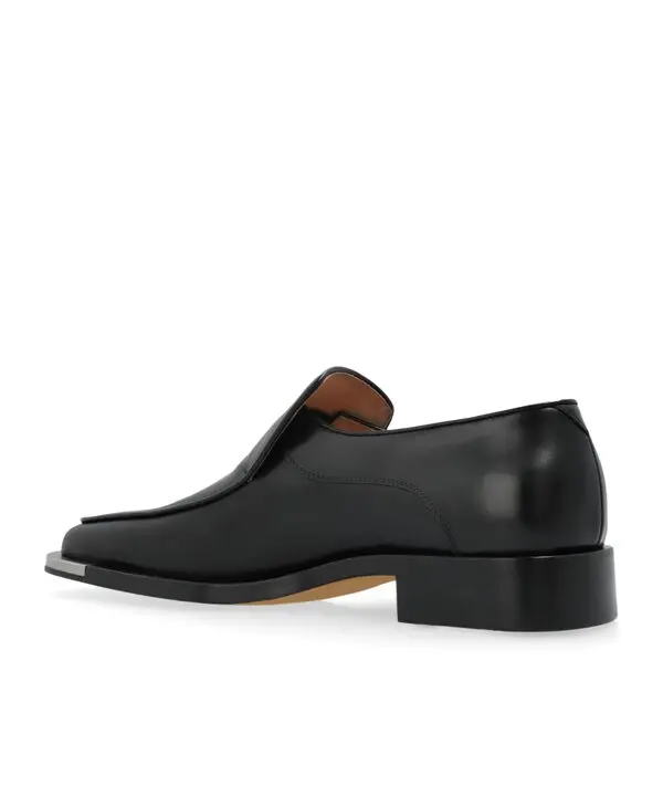 Bottega Veneta Square Toe Slip-on Loafers