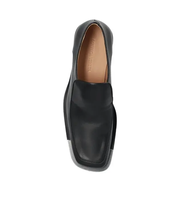 Bottega Veneta Square Toe Slip-on Loafers