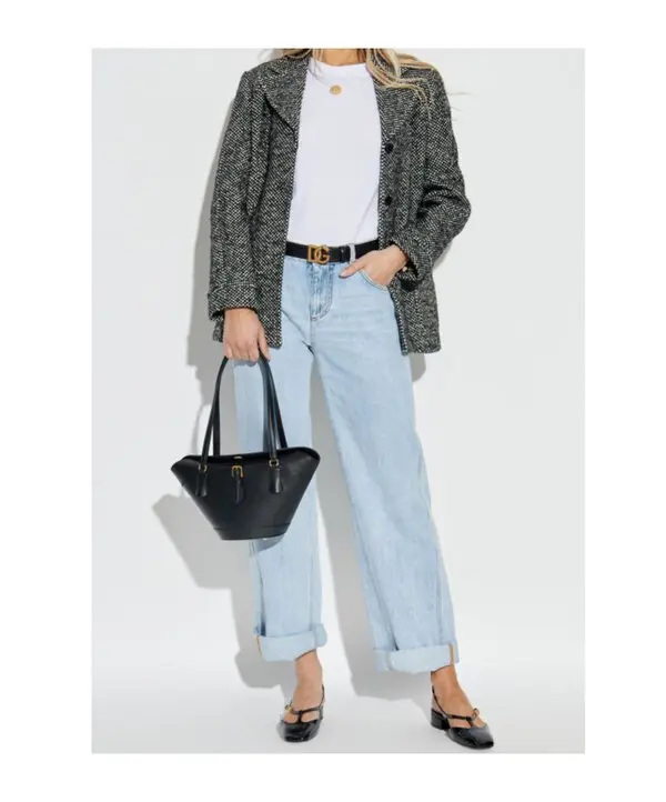 Dolce & Gabbana Logo Plaque Jeans