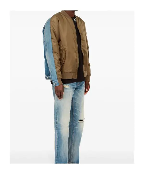 MAISON MARGIELA Numbers-motif Zipped Bomber Jacket