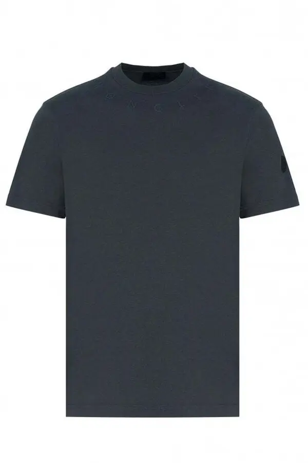 Moncler Crewneck Short-sleeved T-shirt - Black