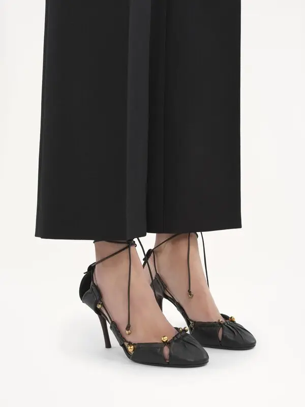 Chloé Luna Knotted Strap Pumps - Black