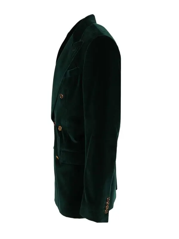 Dolce & Gabbana Velvet Double-breasted Blazer