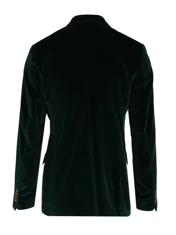 Dolce & Gabbana Velvet Double-breasted Blazer