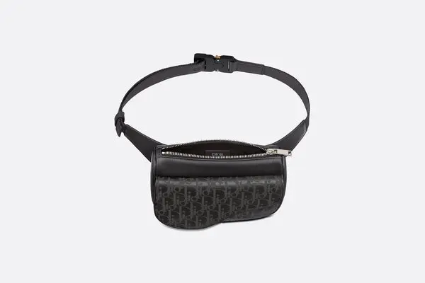 Dior Monogrammed Emblem Pocket Waist Bag