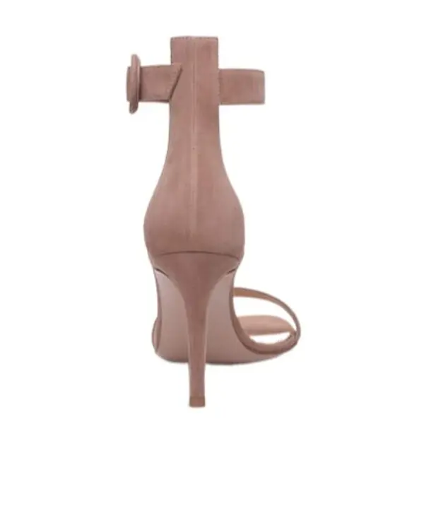 GIANVITO ROSSI Stiletto Heeled Strappy Sandals - Brown