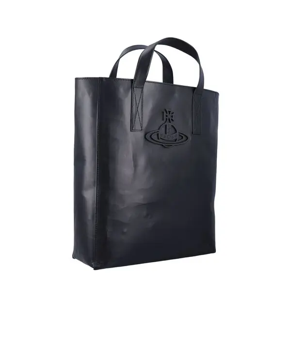 VIVIENNE WESTWOOD Sarah Medium Tote Bag - Black