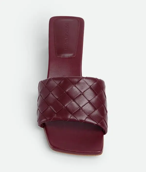 Bottega Veneta Parco Intrecciato Heeled Sandals - Brown
